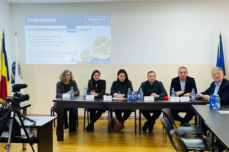 Comuna Dăești, Vâlcea s-a alăturat pe harta proiectului Antreprenorești ...