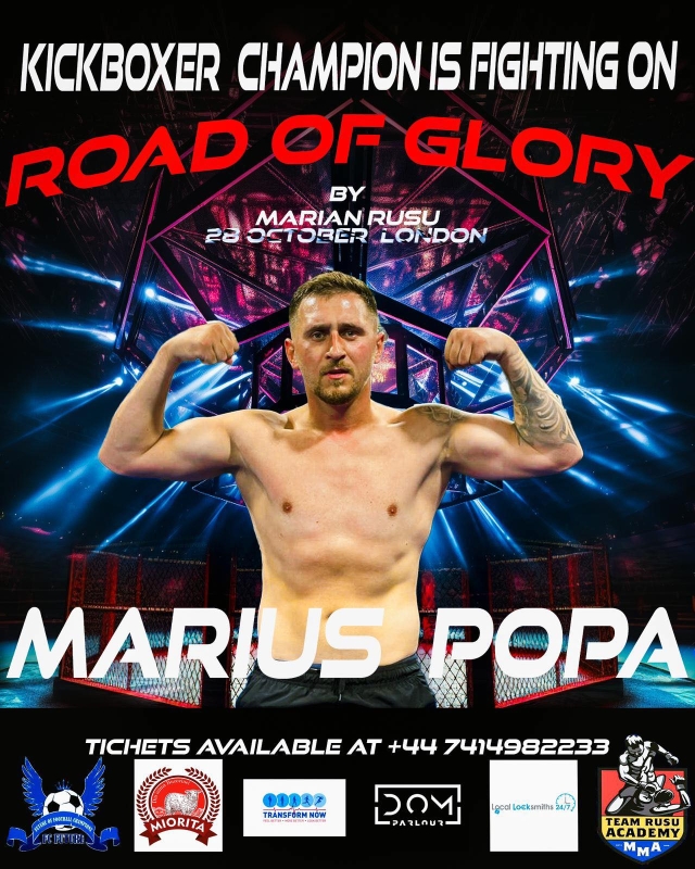 După KO – ul din iunie, Marius Popa se pregătește pentru o nouă centură!